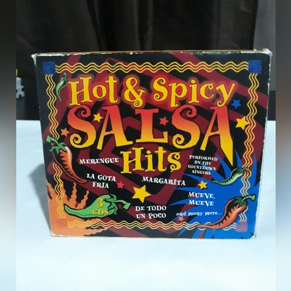 Madacy Entertainment | Media | Hot Spicy Salsa Hits Pack Of 3 Cds ...